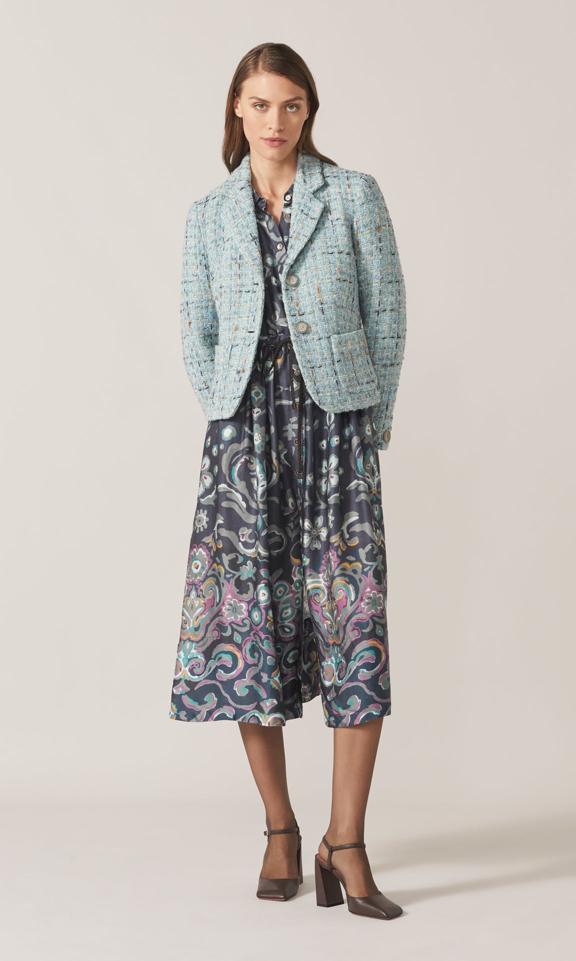 Bellhaven Dress Deep Teal – Anna Thomas